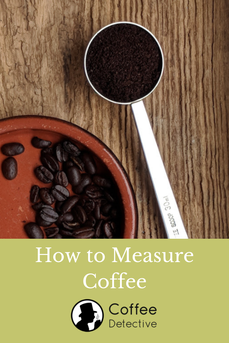 How to measure coffee and make a perfect cup of coffee.