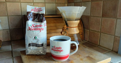 Our review of Café Santo Domingo, imported by the Dominican Sierra Group